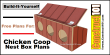 Chicken Coop Nest Box Plans - PDF Download - Construct101