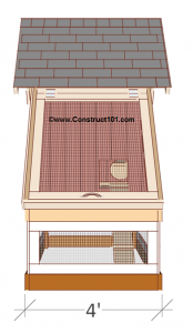 4x8 Chicken Coop Plans - Free PDF Download - Construct101