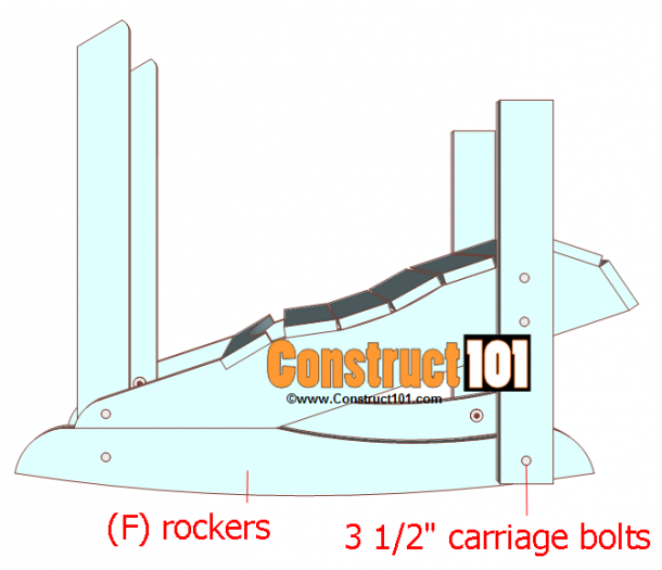Adirondack Rocking Chair Plans - Construct101
