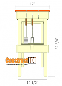 BBQ Table Plans - Construct101