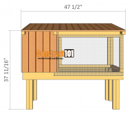 Rabbit Hutch Plans - Step-By-Step Plans - Construct101