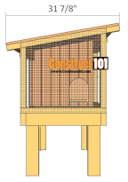 Rabbit Hutch Plans - Step-By-Step Plans - Construct101