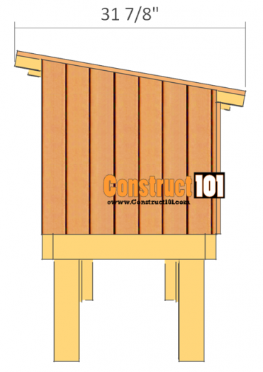 Rabbit Hutch Plans - Step-By-Step Plans - Construct101