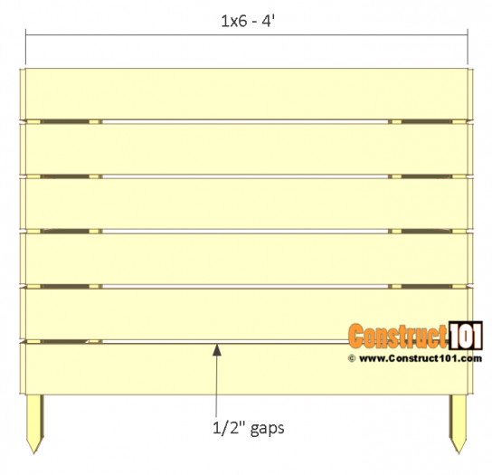 Compost Bin Plans - Free PDF Download - Construct101