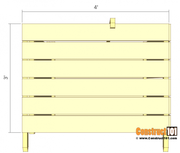 Compost Bin Plans - Free PDF Download - Construct101