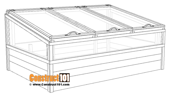 Cold Frame Plans - PDF Download - Construct101