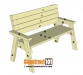 2x4 Bench Plans - Step-By-Step - Material List - Construct101