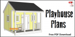 Playhouse Plans Pdf Download Construct101