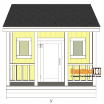 Playhouse Plans - Step-By-Step Plans - Construct101