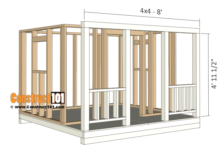 Playhouse Plans - Step-By-Step Plans - Construct101