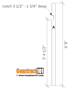 Mailbox Post Plans - DIY Step-By-Step Plans - Construct101