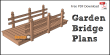 Arched Garden Bridge Plans - Landscape Bridge - Construct101
