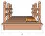 Flat Garden Bridge Plans - DIY Landscape Bridge - Construct101