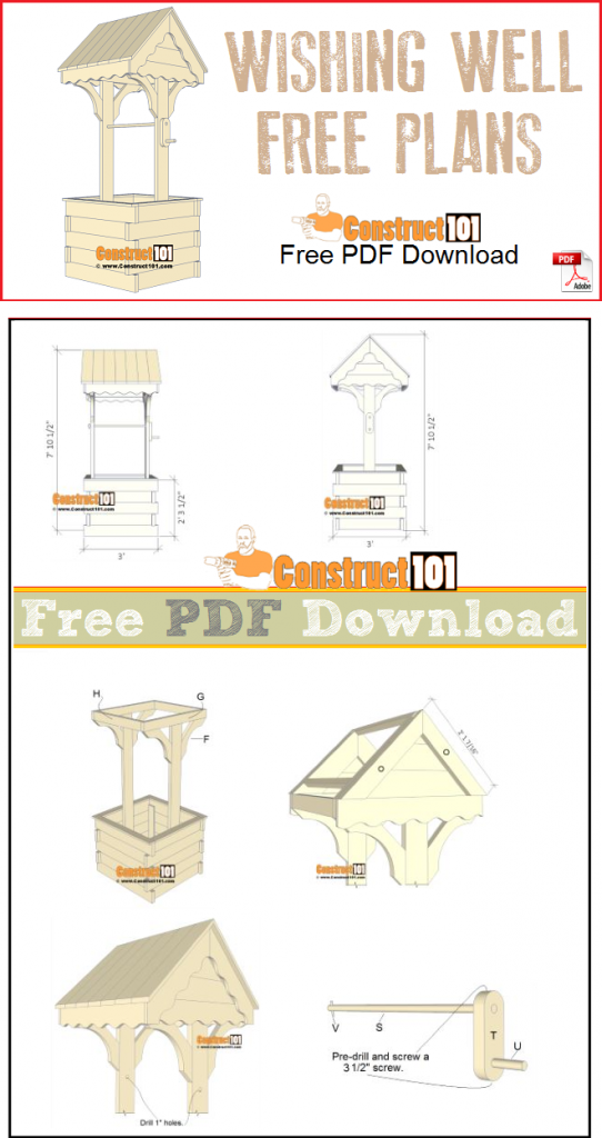 Wishing Well Plans - PDF Download - Free Instant Download