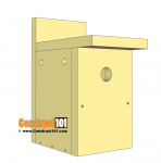 Wren Bird House Plans - Easy DIY Project - Construct101