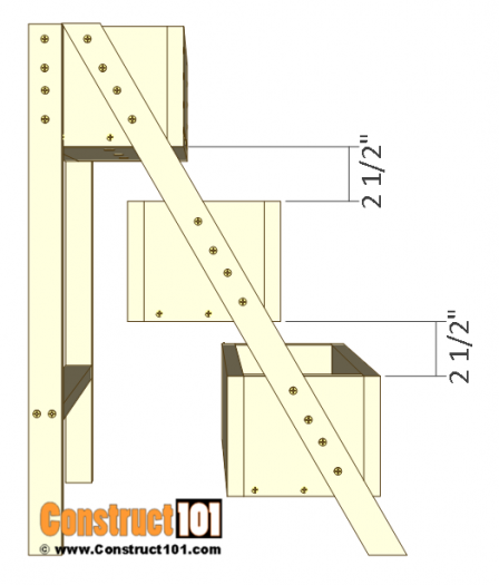 3 Tier Planter Plans Free PDF Download - Construct101