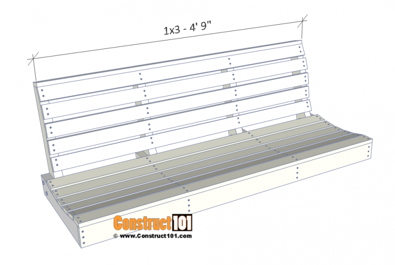 Porch Swing Plans - Free PDF Download - Construct101