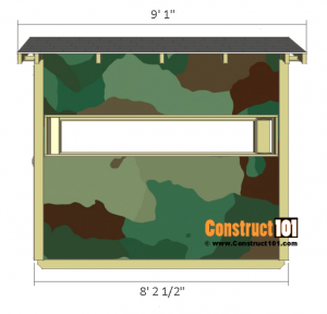Deer Stand Plans - 4x8 - Free PDF Download - Construct101