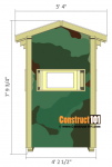 Deer Stand Plans - 4x8 - Free PDF Download - Construct101
