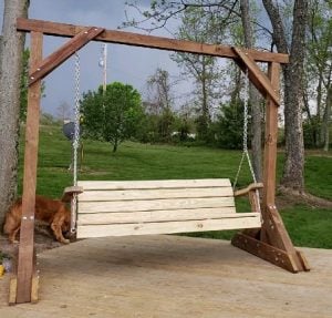 Porch Swing Plans - Free PDF Download - Construct101