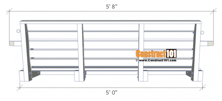 Porch Swing Plans - Free PDF Download - Construct101