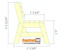 Simple DIY 2x4 Bench - Free Plans - Construct101