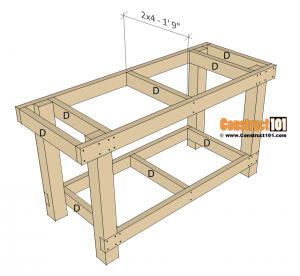 Simple Workbench Plans - Construct101
