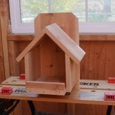 Cardinal Nesting Shelter Birdhouse Plans - Construct101