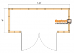 4x10 Lean To Shed Plans - Free PDF - Material List - Construct101