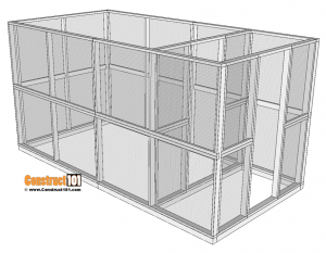 DIY Walk In Bird Aviary | 8x16 Plans - Construct101
