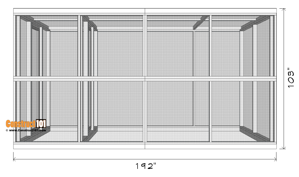 DIY Walk In Bird Aviary | 8x16 Plans - Construct101