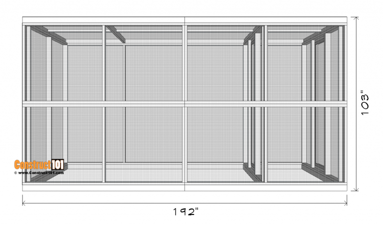 DIY Walk In Bird Aviary | 8x16 Plans - Construct101
