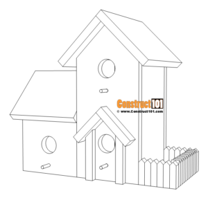 DIY 2-in-1 Bird House and Feeder - Construct101
