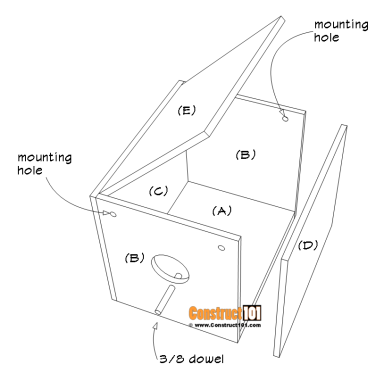 DIY Cockatiel Nesting Box - Construct101