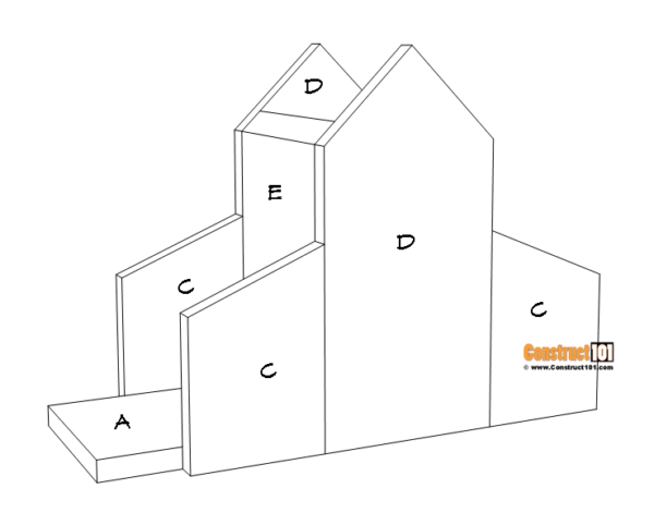 Barn Bird House and Feeder Plans - Construct101